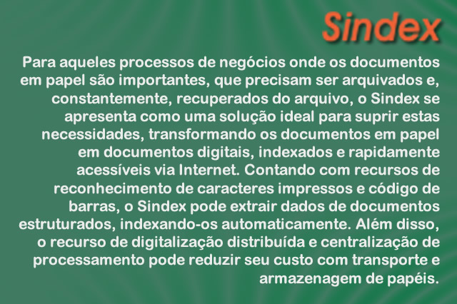 sindex – Sincronica